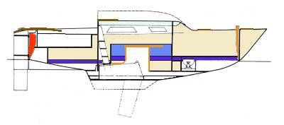 Roberts Adventurer 24 Trailer Sailer Boat Plan | Boatbuilding & Designs
